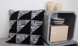 Små blomstrede striber i patchwork - StyleDesignCreate